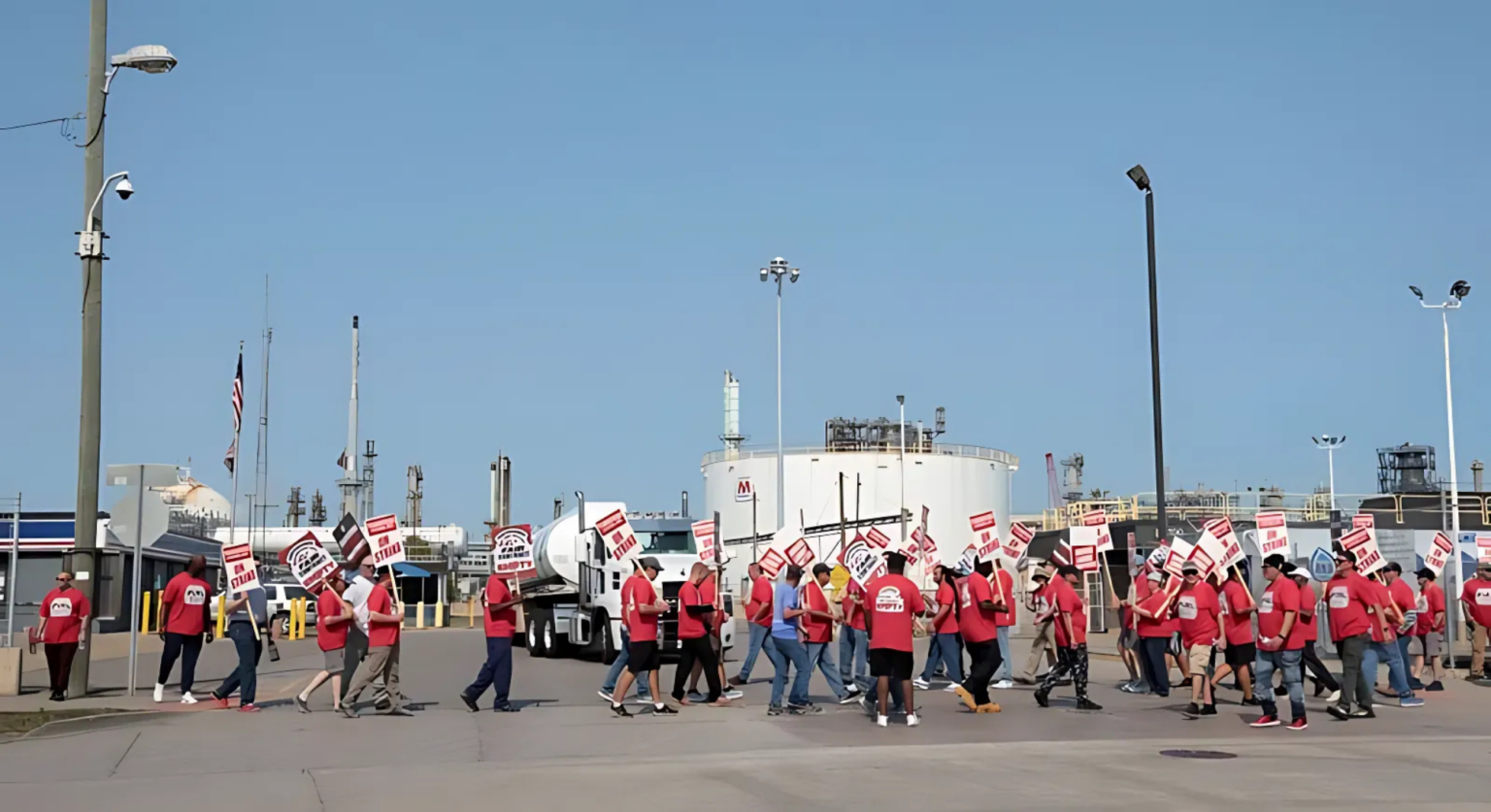Teamsters Strike at Marathon Petroleum Workers in Detroit Still Ongoing ...